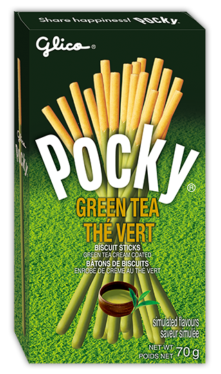Pocky Matcha Green Tea｜EZAKI GLICO Pocky