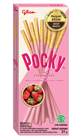 Pocky Strawberry｜EZAKI GLICO Pocky