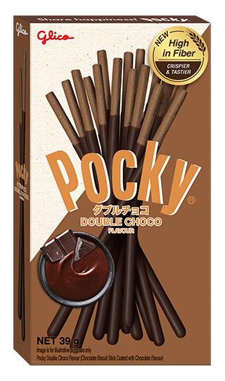 Pocky Double Choco｜EZAKI GLICO Pocky