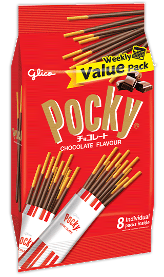 Pocky Chocolate Family Pack｜EZAKI GLICO Pocky
